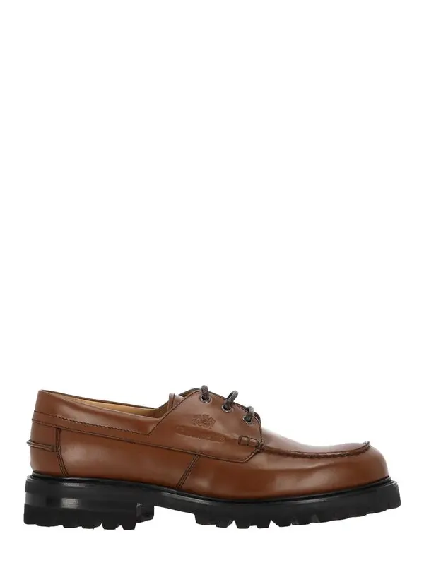Church's Lace-up Flat Shoes - Brown