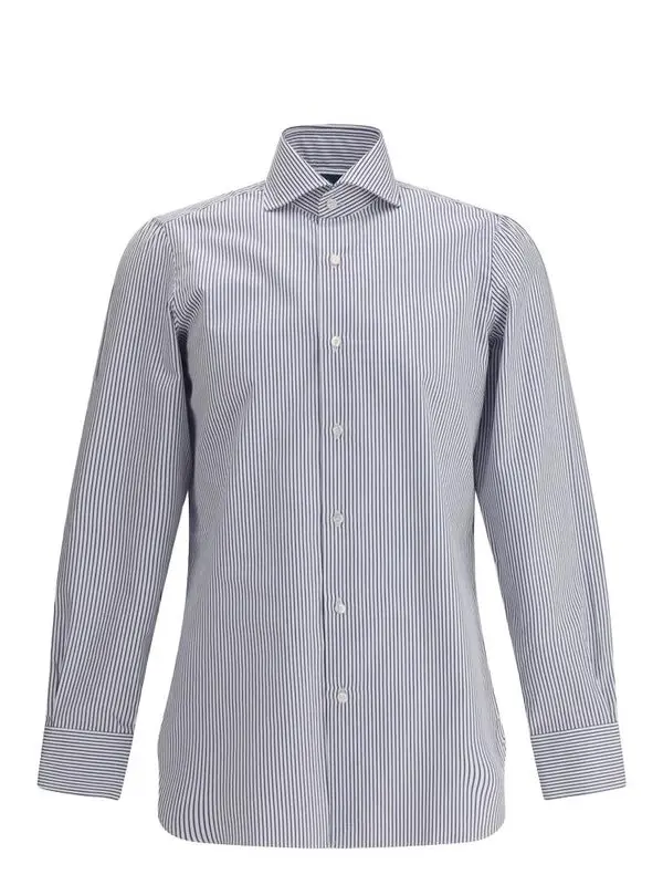 FINAMORE 1925 Shirts - Blue