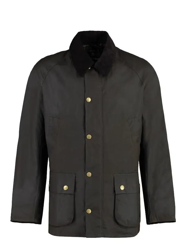 Barbour Ashby Waxed Cotton Jacket - Green