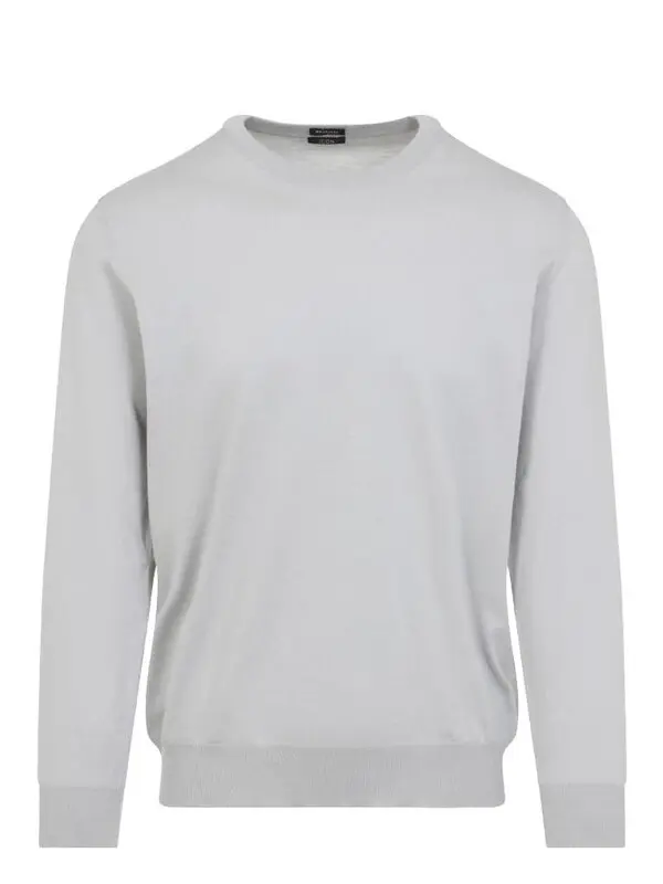 Kiton Cotton Pullover - Grey
