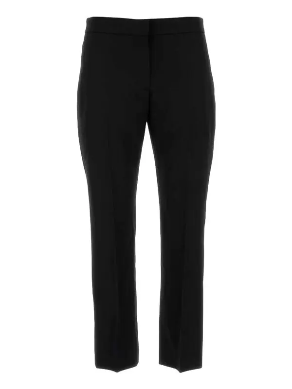 Alexander McQueen Cigarette Trousers - Black