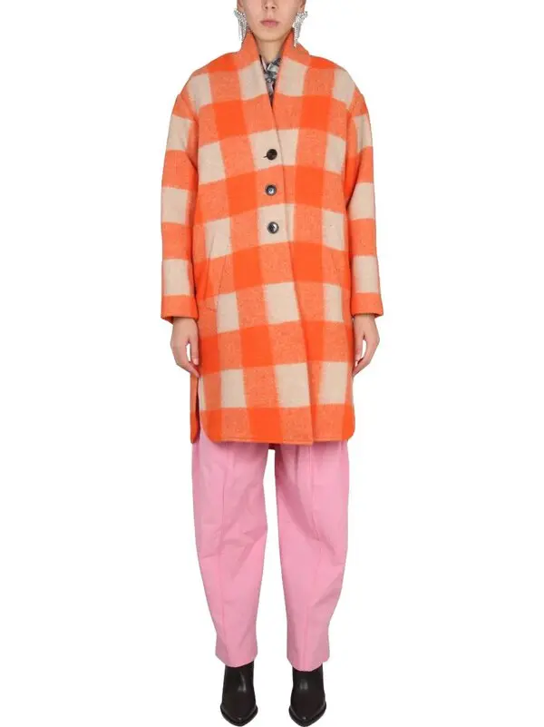 Isabel Marant Gabriel Coat - Orange