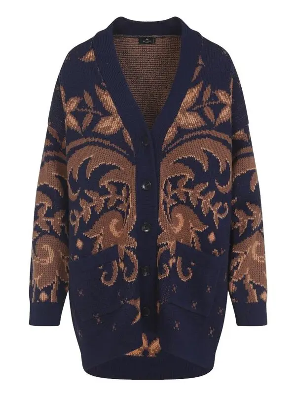 Etro Wool Knitwear Cardigan - Multicolour
