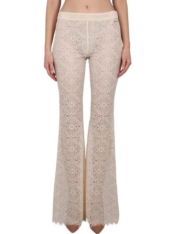 Dsquared2 Embroidered Pants - Powder