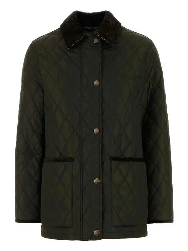 Burberry Quilted Jacket - Green