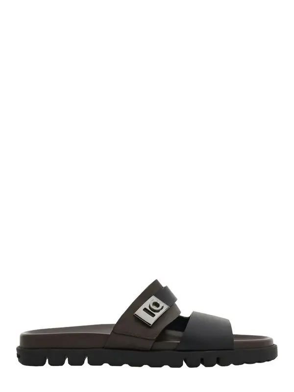 FERRAGAMO Double Strap Trainers - Brown