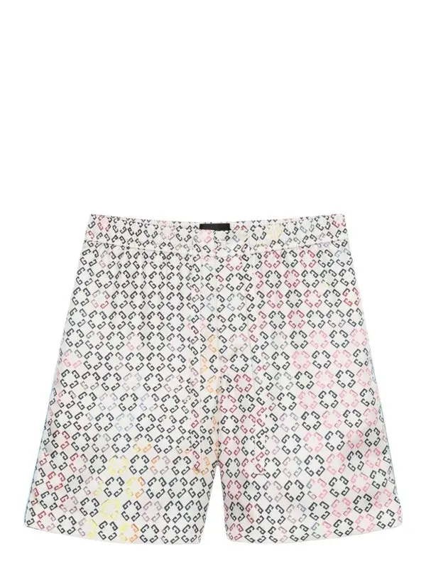 Givenchy Printed Silk Shorts - Multicolour