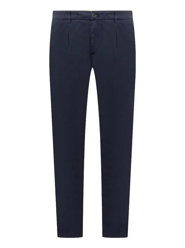 DEPARTMENT 5 Cotton Trousers - Blue