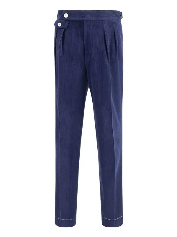 Brunello Cucinelli Corduroy Trousers - Blue