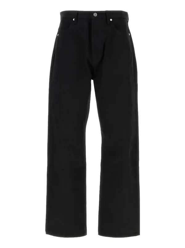JIL SANDER Straight Leg Jeans - Black