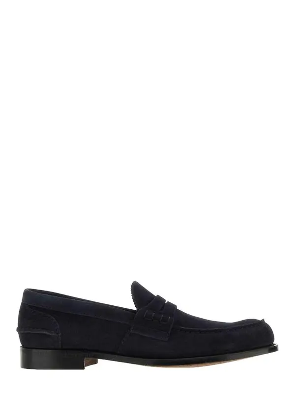 Church's Pembrey Suede Loafers - Navy
