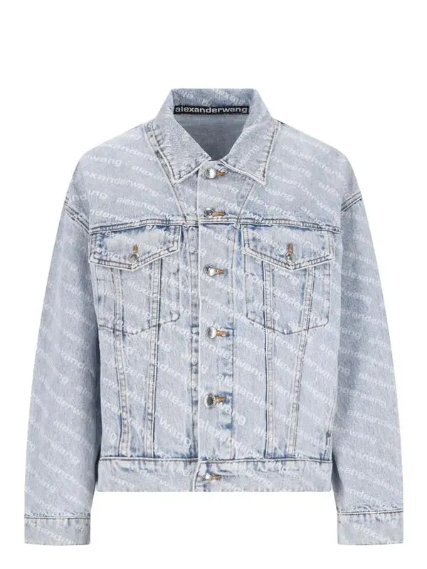Alexander Wang Denim Jacket - Printed