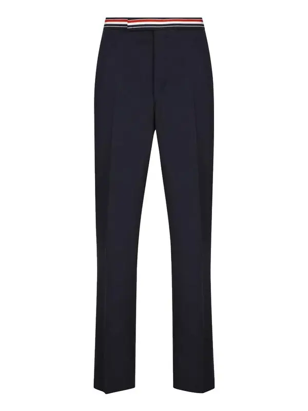 Thom Browne Wool Pants - Blue