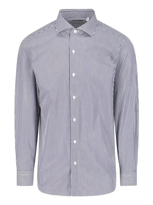 FINAMORE 1925 Shirts - Blue