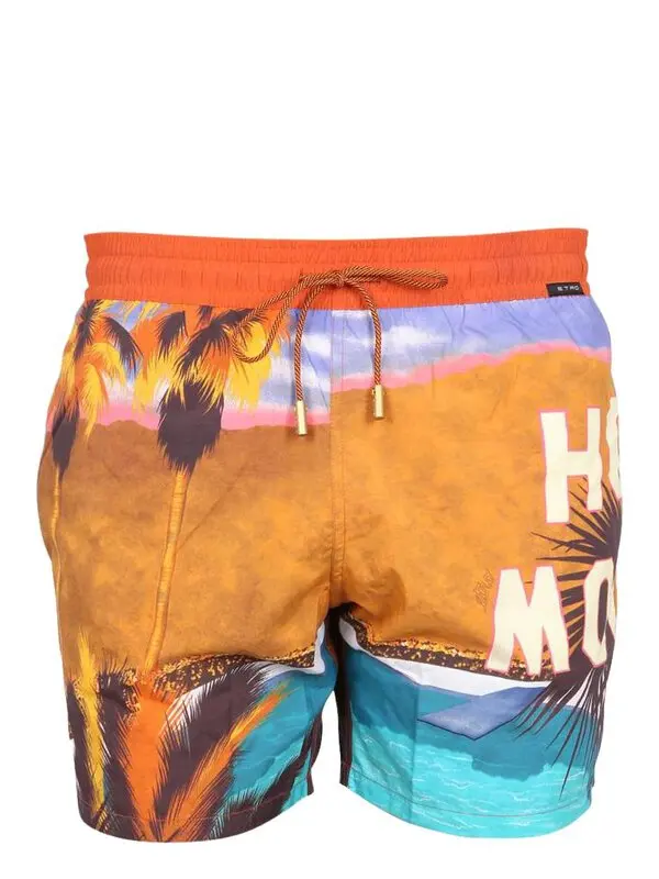Etro Boxer Swimsuit - Multicolour