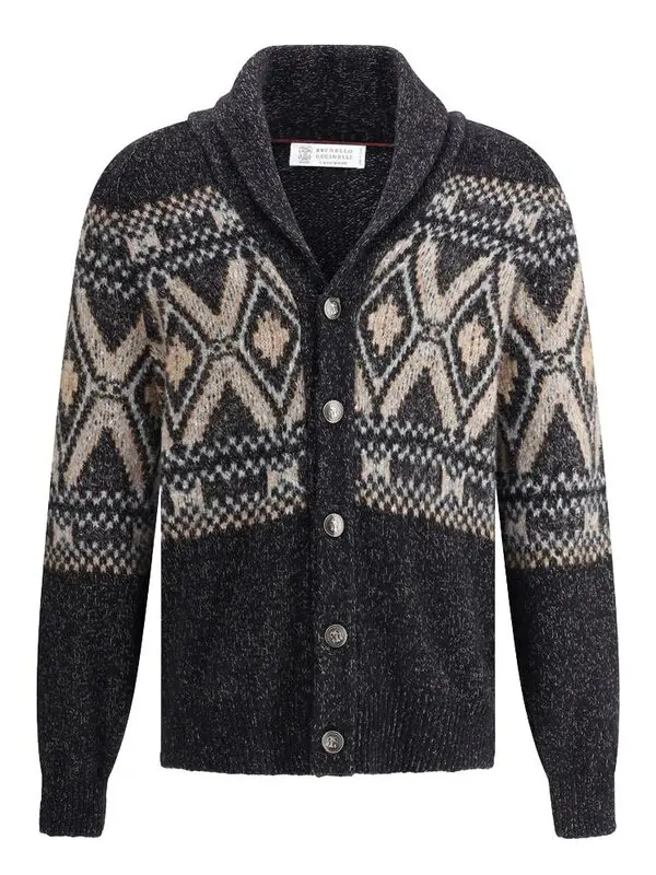 Brunello Cucinelli Knitwear Cardigan - Black