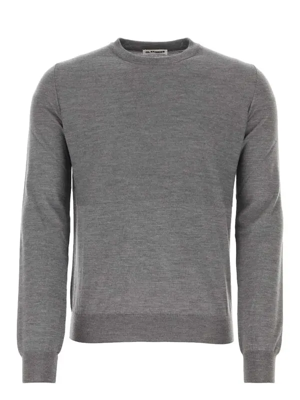 JIL SANDER Wool Knitwear - Grey