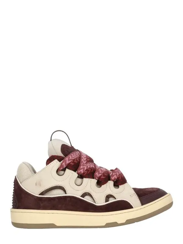 LANVIN Leather Sneakers - Beige