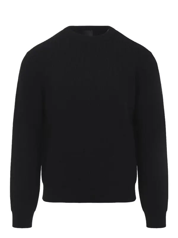 Moncler Zip-up Cardigan - Black