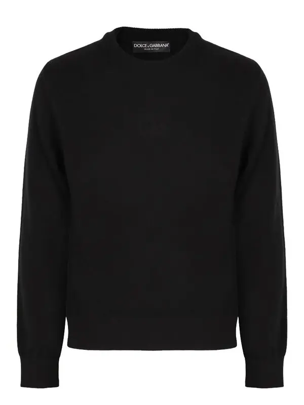Dolce & Gabbana Virgin Wool Sweater - Black