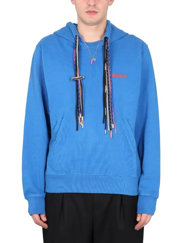 AMBUSH Oversized Multicord Hoodie - Blue