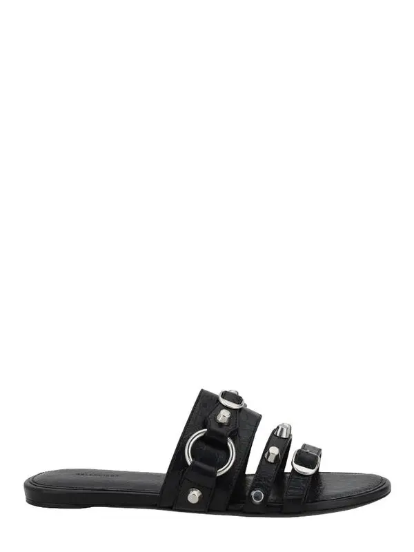 Balenciaga Studded Sandals - Black