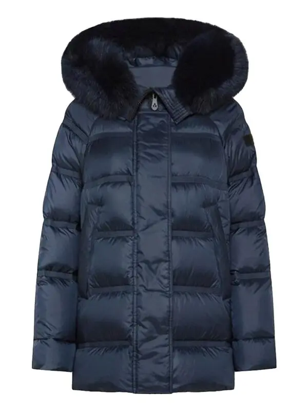 Peuterey Jacket Takan Mq 02 Fur Col. 215 - Blue