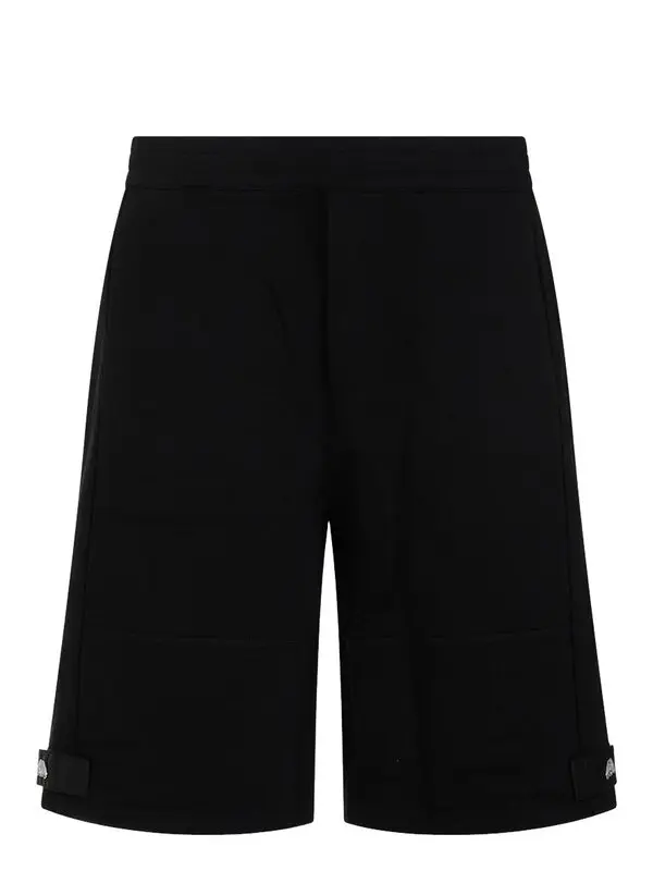 Alexander McQueen Cotton Shorts - Black