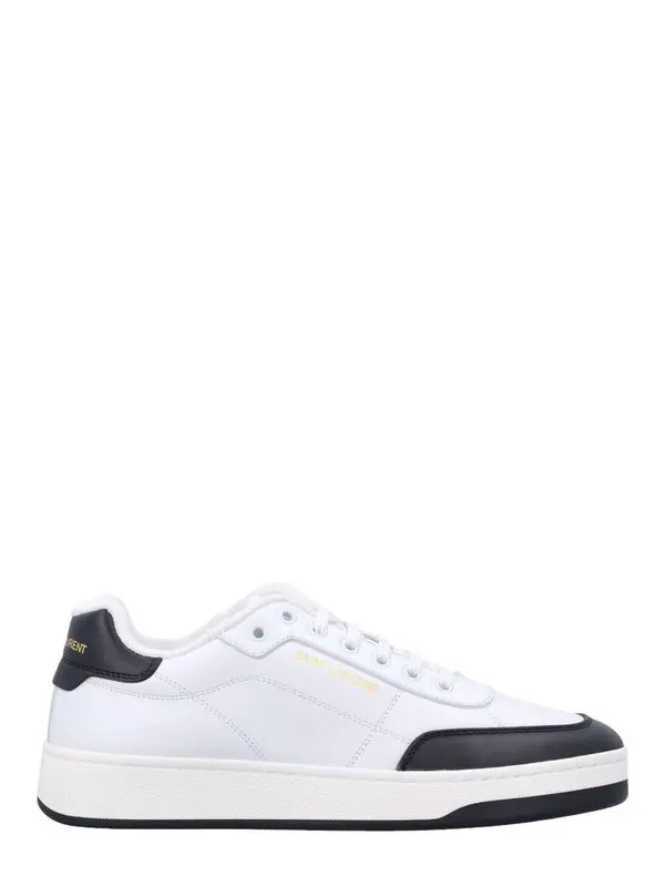 Saint Laurent Sl61 Signature Sneakers - White