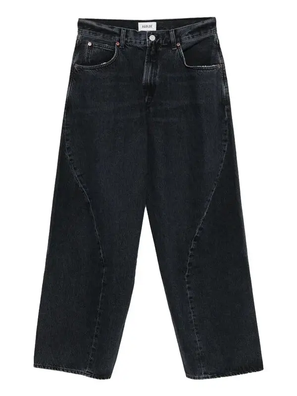 AGOLDE Paneled Denim - Black