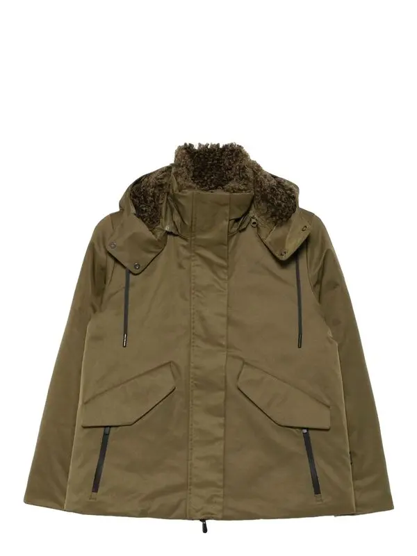 SAVE THE DUCK Army 'kara' Parka - Green