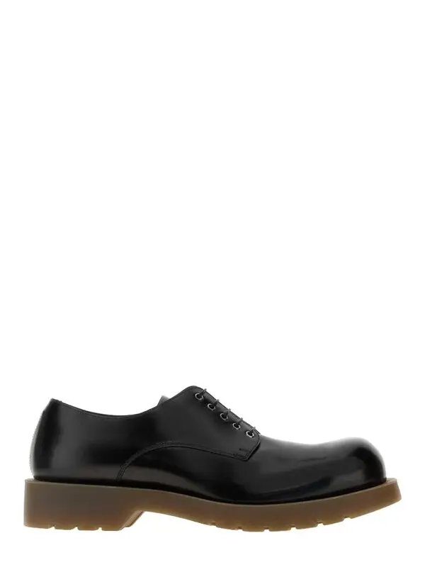 JIL SANDER Leather Lace-ups - Black
