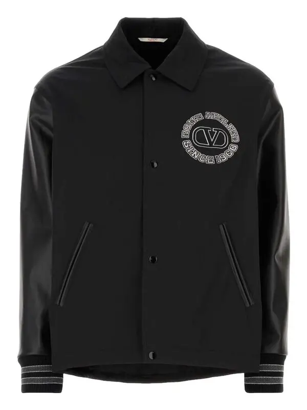 Valentino Garavani Windbreaker Jacket - Black