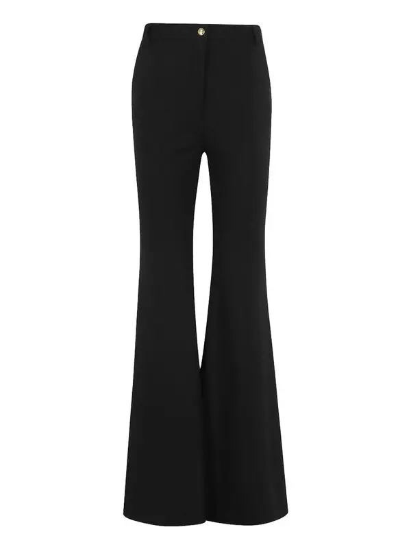 Pinko Pasta Flared Trousers - Black