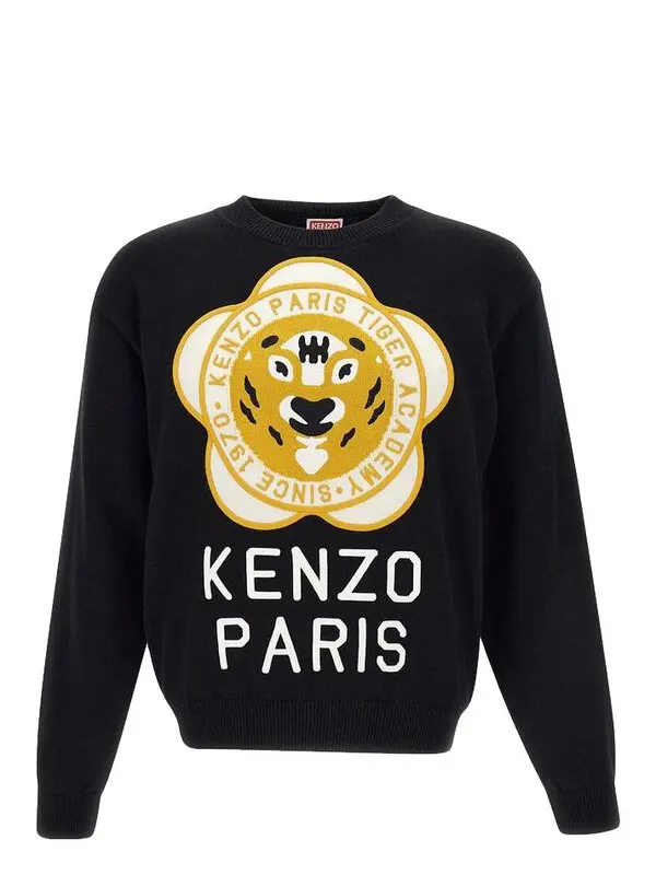 Kenzo Wool-blend Sweater - Black