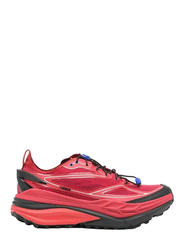 Hoka Lace-up Trainers - Red