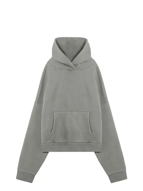 ENTIRE STUDIOS Cotton Oversized Hoodie - Grey