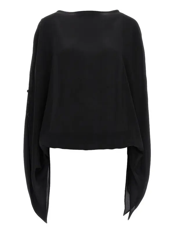 DI.LA3 PARI' Cristina Blouse - Black