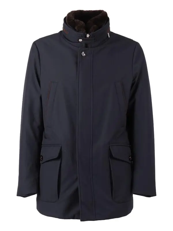MOORER Drive-pum Jacket - Blue