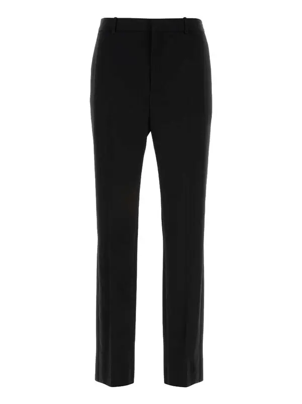 Saint Laurent Wool Pants - Black