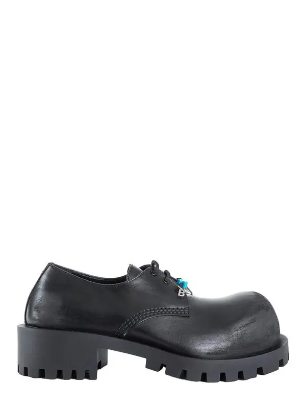 Balenciaga Hummer Derby Lace-ups - Black
