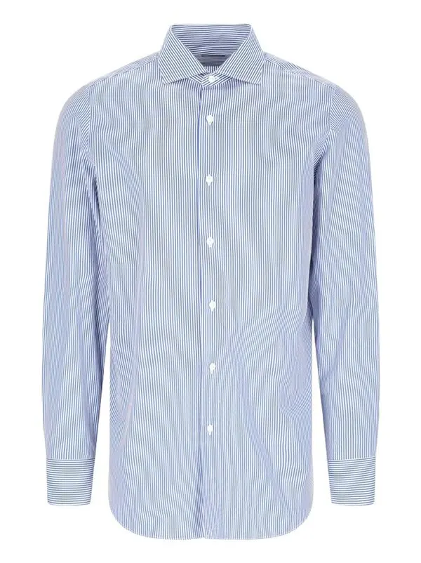 FINAMORE 1925 Shirts - Blue