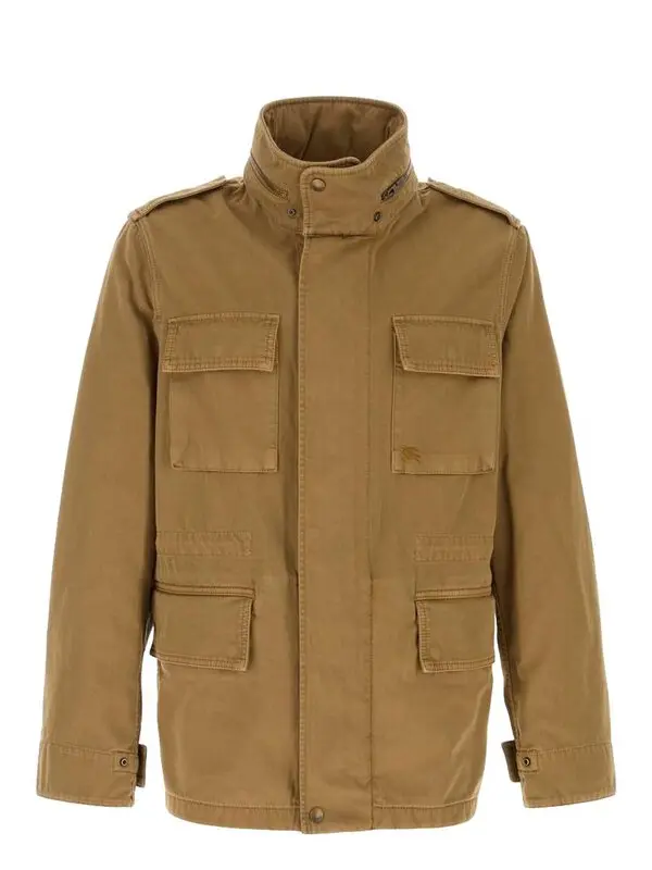 Burberry Cotton Jacket - Brown