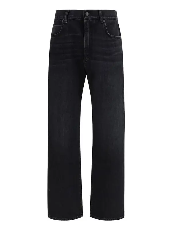 Balmain Loose Fit Jeans - Black