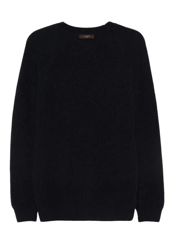 ZANONE Crew Neck Cashmere Sweater - Blue
