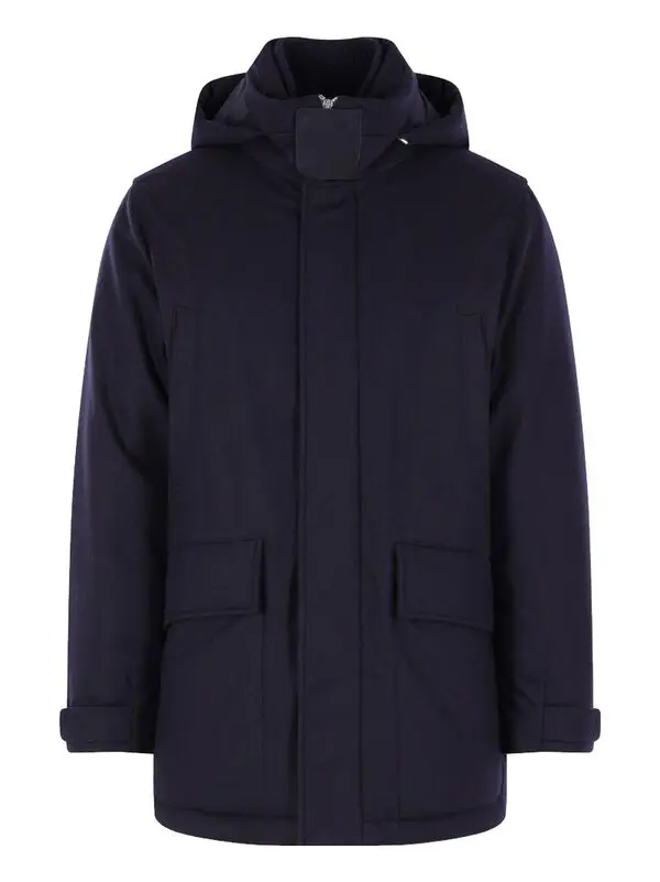 Zegna Down Jacket - Blue Navy United