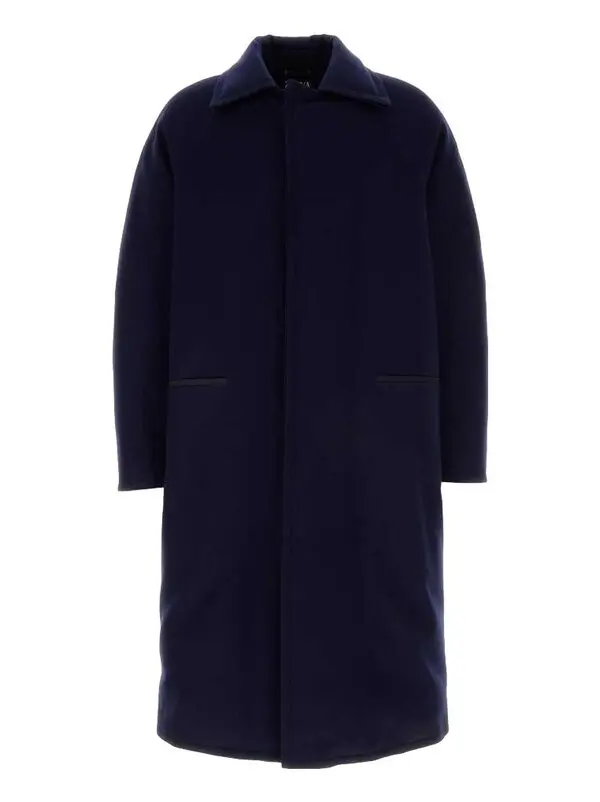 Zegna Wool Coat - Blue