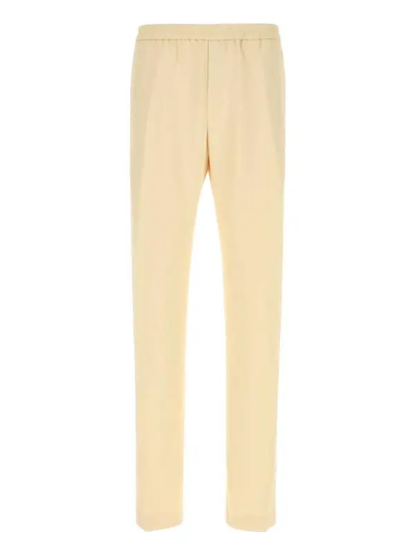 Dries Van Noten Pennams Jersey Pants - Yellow