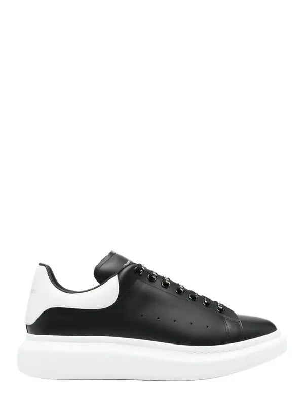 Alexander McQueen Lace Up Sneakers - Black