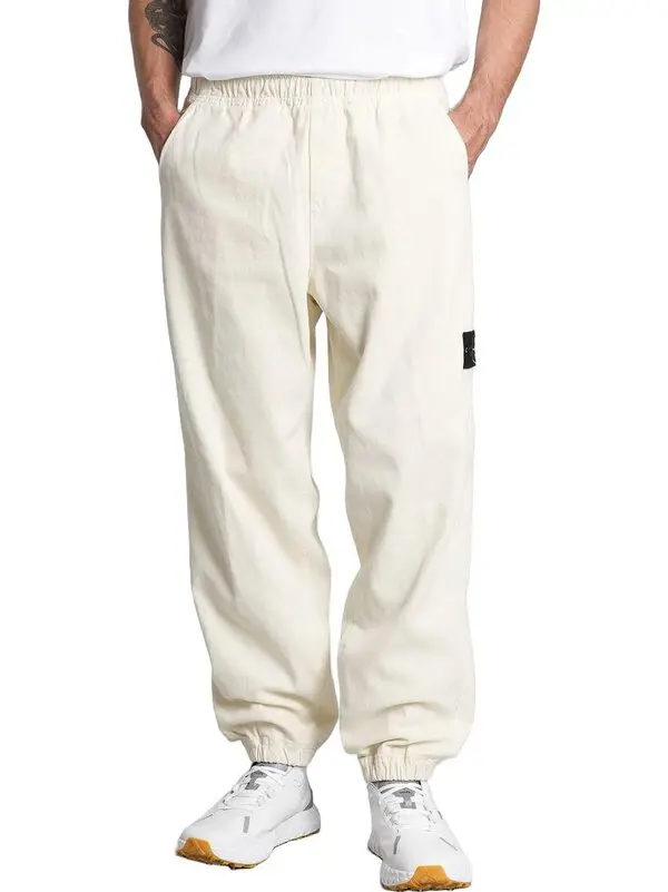Stone Island Cotton Pants - Beige